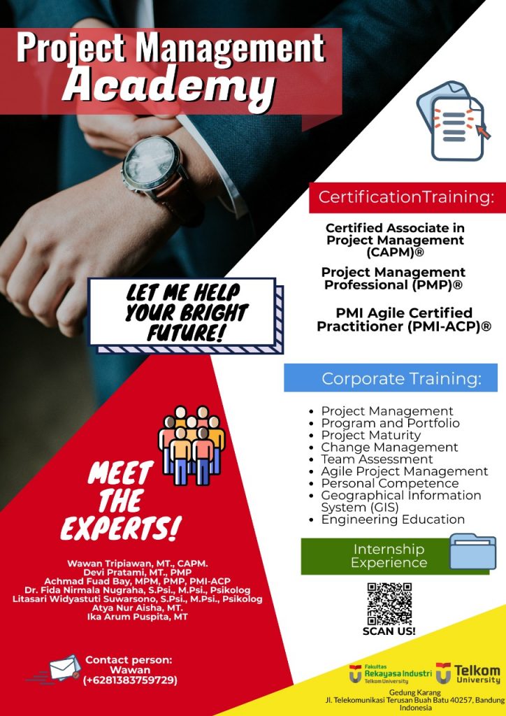 Project Management Academy -Telkom University | Industrial Engineering ...